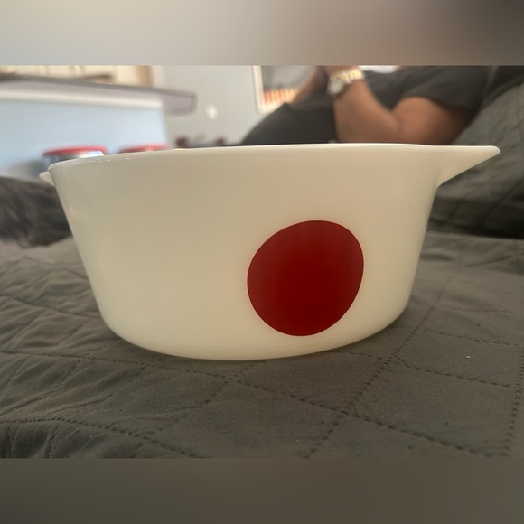 Pyrex | Dining | Vintage Pyrex Moon Deco 25 Qt Casserole 475 B 971 No ...